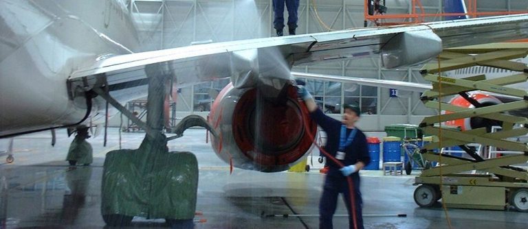 Reducing Emissions Through Aircraft Exterior Cleaning | ORAPI Asia