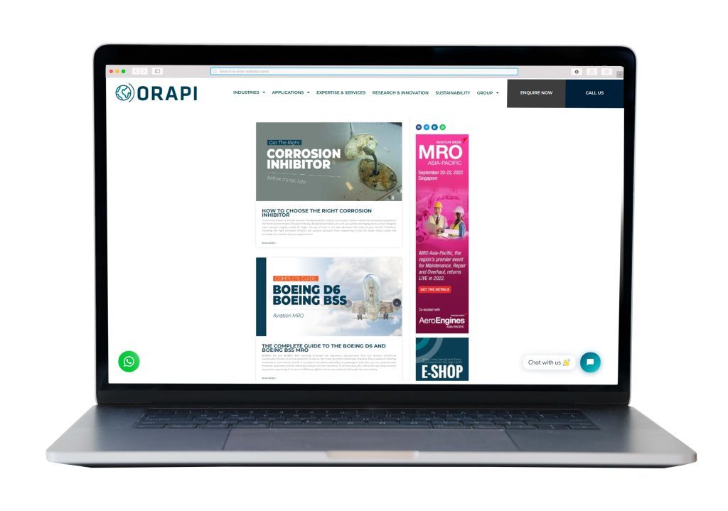 Thank You for Your Question | ORAPI Asia